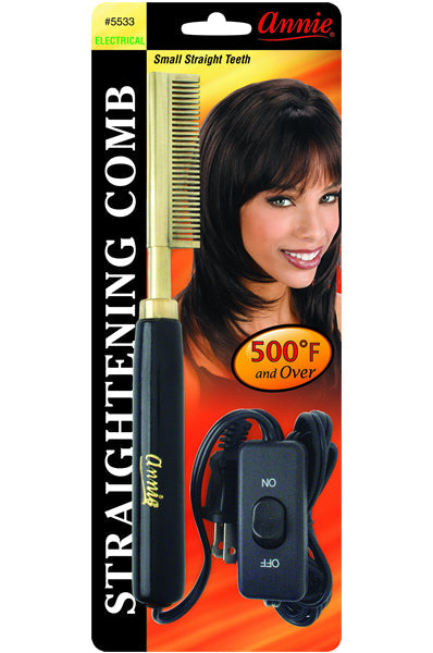 annie Electrical Straightening Comb [Small Straight Teeth], Electronic ...